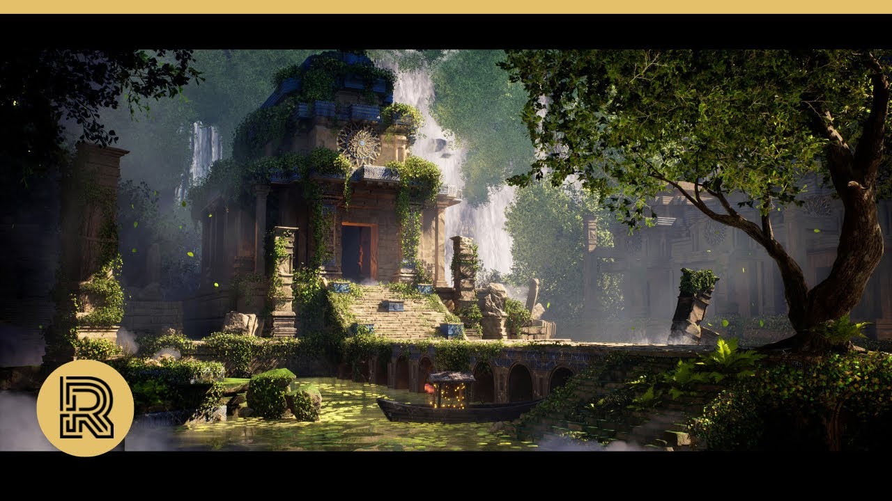 CGI 3D Animated Short: "Ancient Temple" by Rana Hanbazazah | The ...