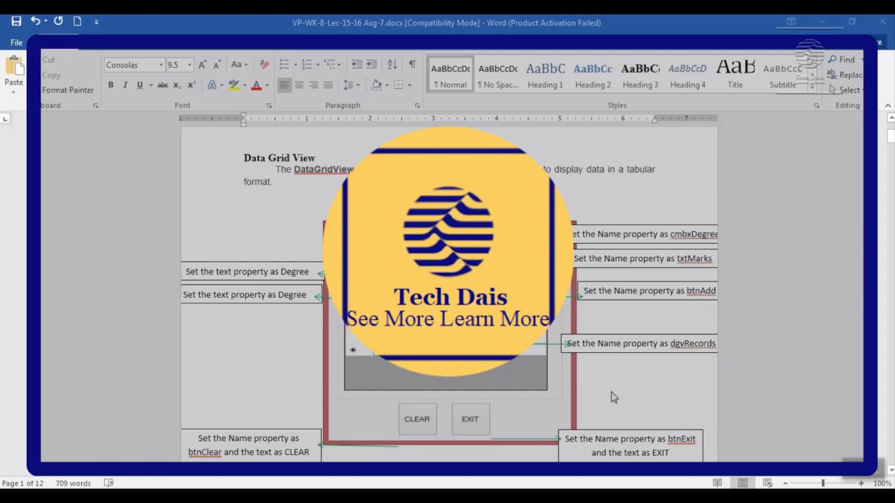 Data Grid View Introduction Part 1 - YouTube