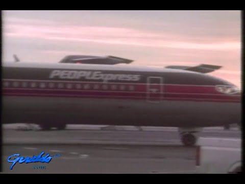 1984. People Express airlines, offering budget tickets, a review by ...