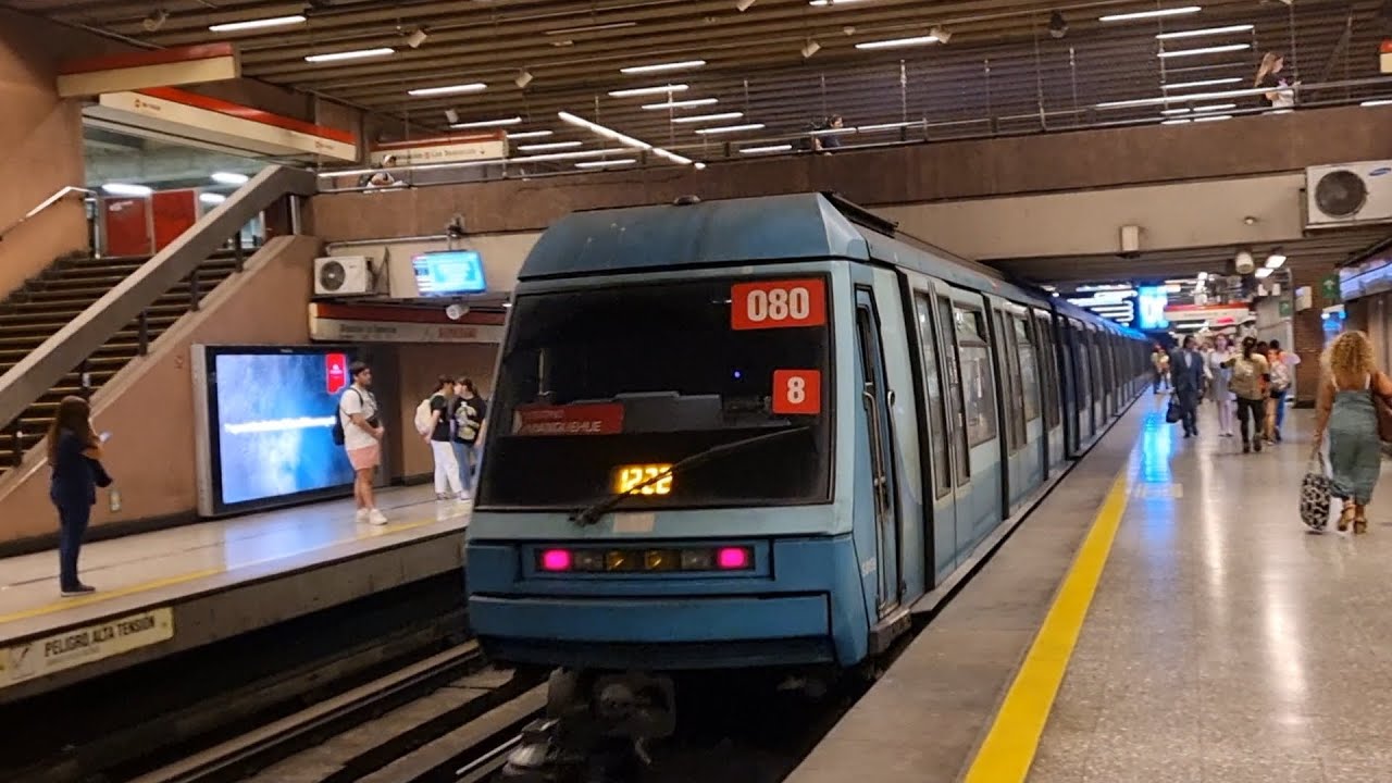 NS-93 & NS-07's. En Baquedano L1 (Versión A de los 07. - YouTube