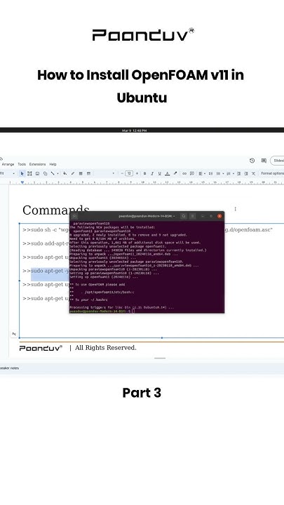 How To Install Openfoam V11 In Ubuntu Part 3 Youtube