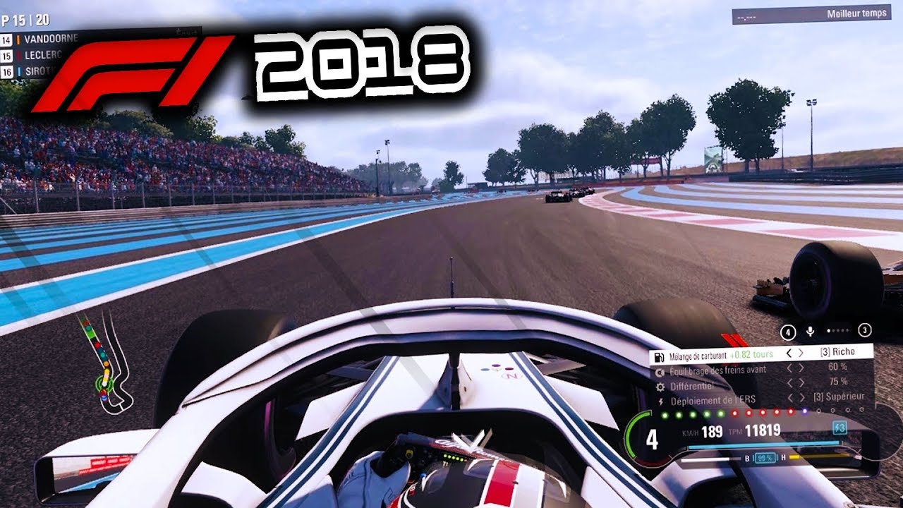 Découverte de F1 2018 ! [FR] - Mon avis sur le jeu - YouTube