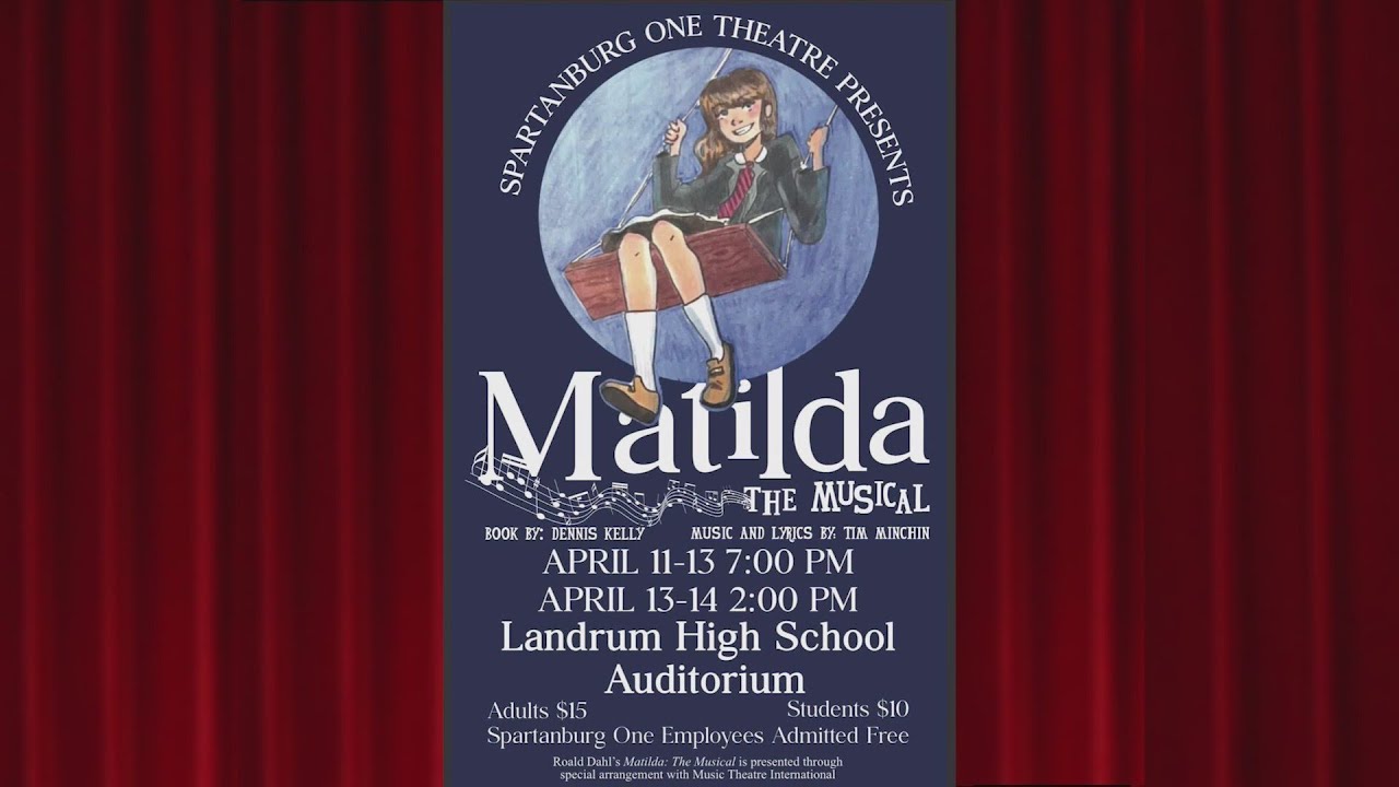 Spartanburg One Theatre Departments Present: Matilda: The Musical - YouTube