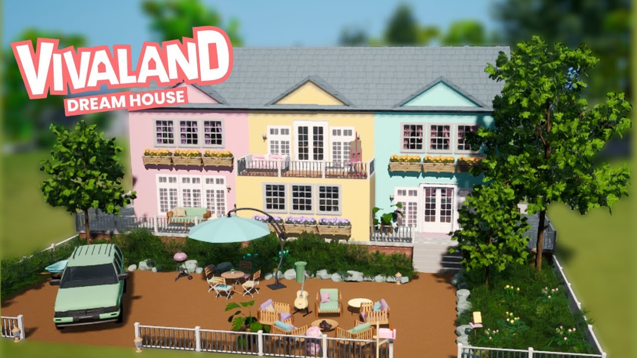 Vivaland Dreamhouse | Speed build | Colorfull House 🌈🏡 - YouTube