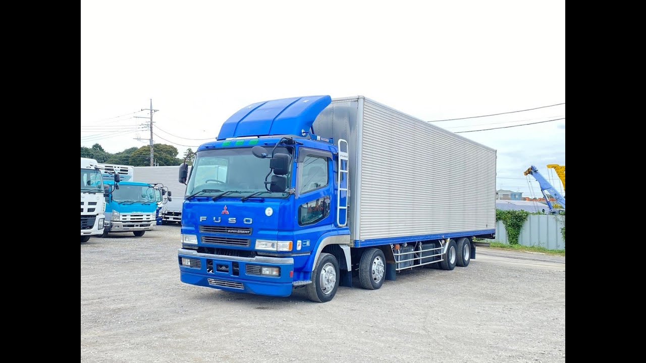 1999 Model, Mitsubishi Fuso Super Great Truck, 6D40 Engine !! - YouTube