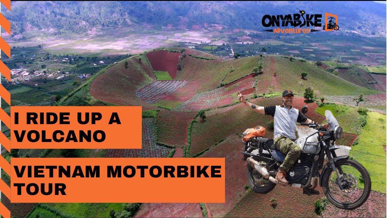 The Volcano - Vietnam Motorbike Tour - YouTube