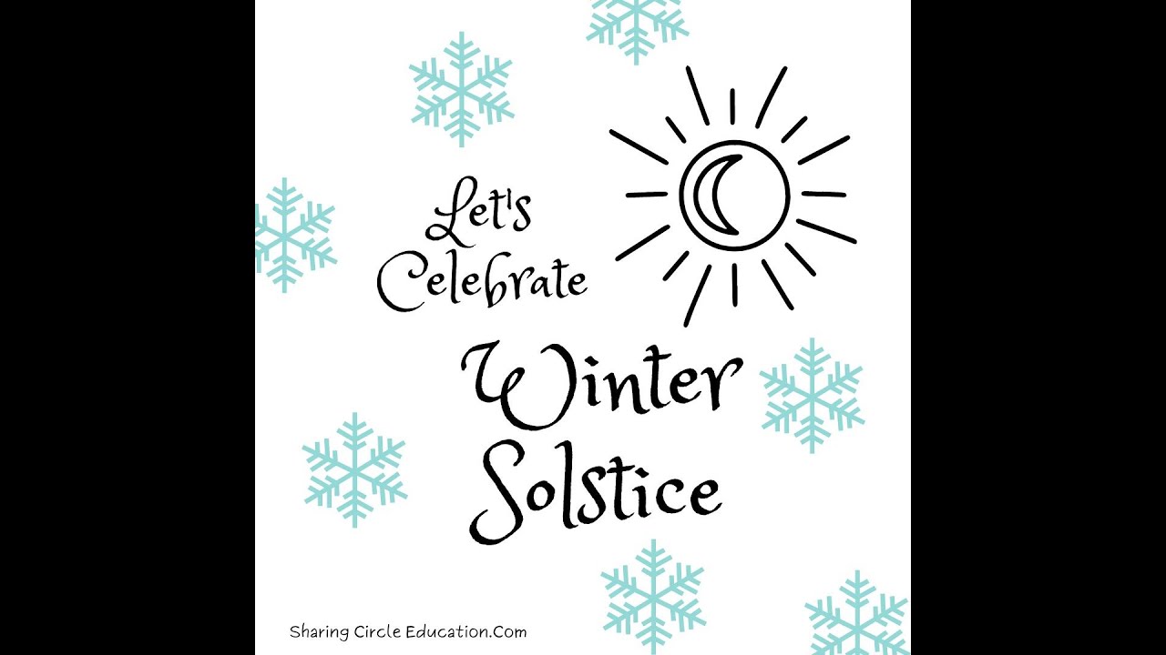 Let's Celebrate Winter Solstice Family Activity With Young Children ...