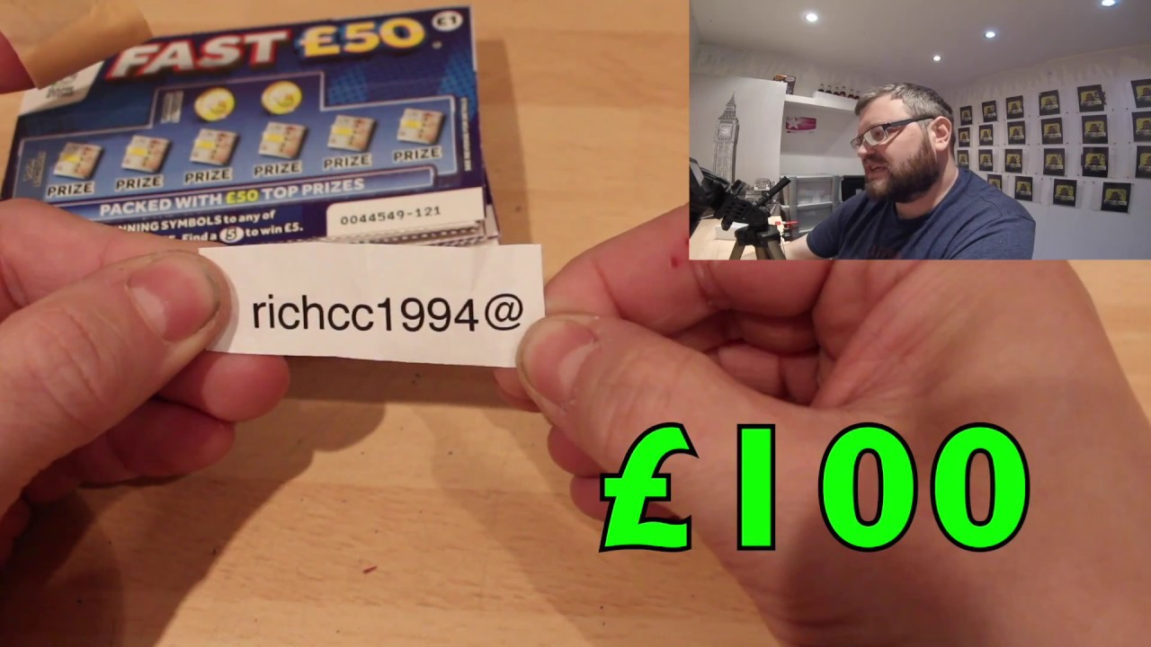 25 Fast 50 Scratchcards & Big fish winners - YouTube