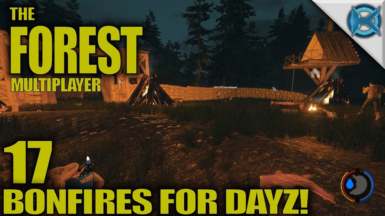 The Forest -Ep. 17- "Bonfires For Dayz!" -Multiplayer Let's Play ...