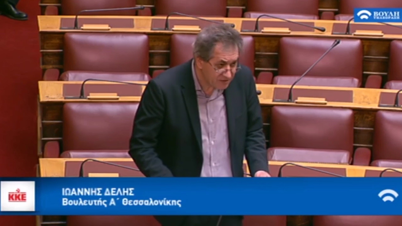 Ο ΓΙΑΝΝΗΣ ΔΕΛΗΣ ΣΤΗ ΒΟΥΛΗ ΓΙΑ ΤΟ ΠΑΡΚΟ ΠΡΕΣΠΩΝ - YouTube