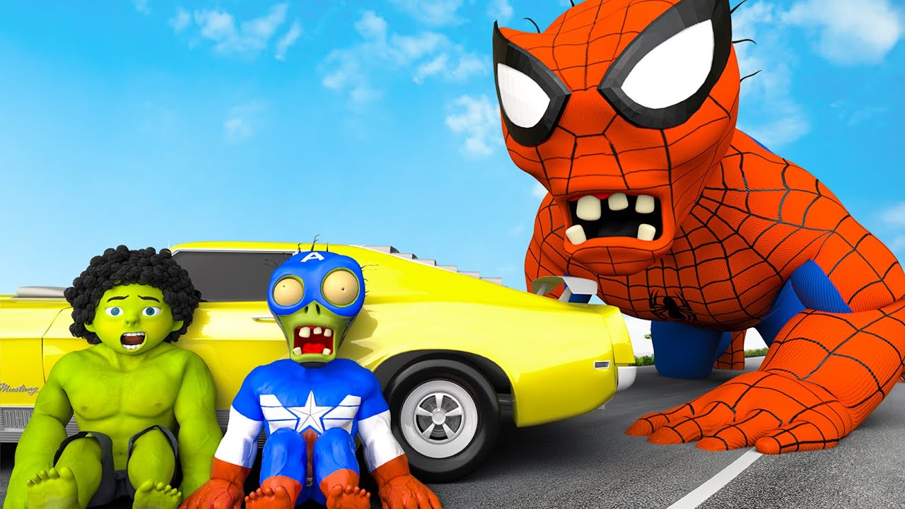 Evolution Of HULK VS Team Bad Guy Zombie | Clips From The Movie (2024 ...