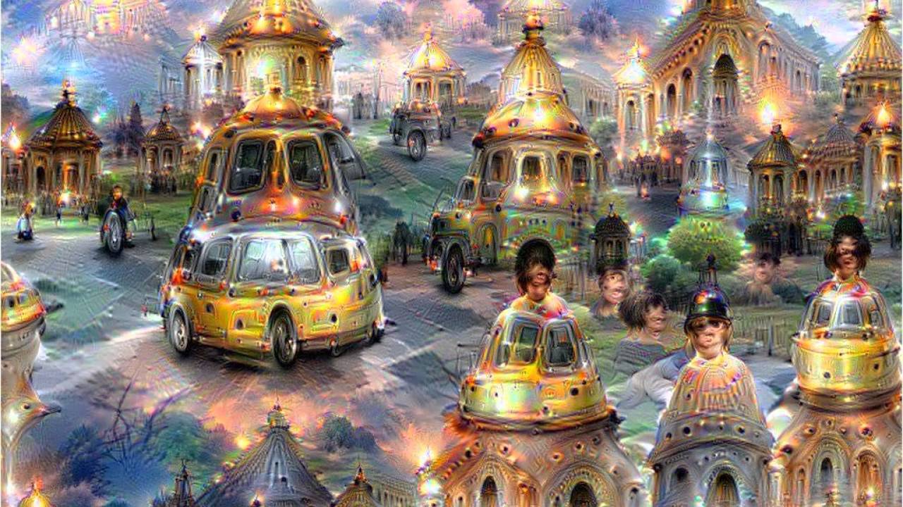 Google Deep Dream Sample (Ankara) - YouTube