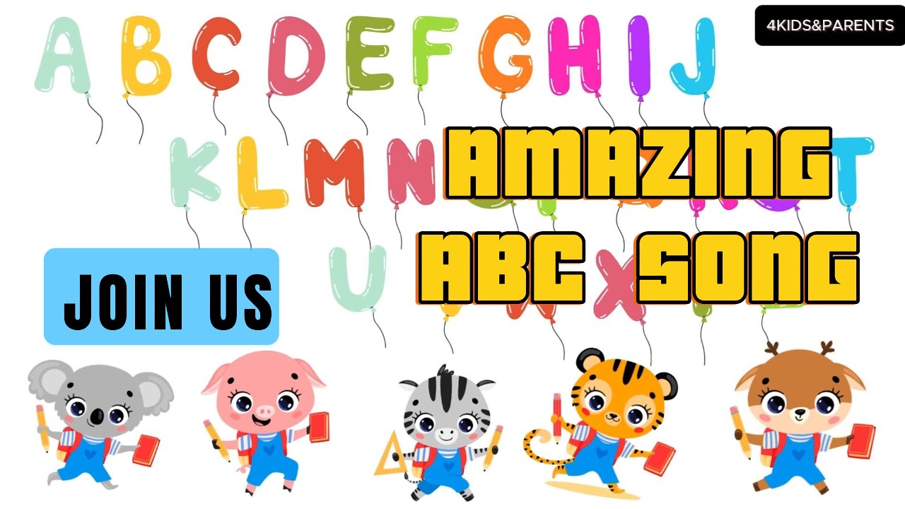 Alphabet Song for Kids | Learn Letters A to Z ABC Educational song Sing ...