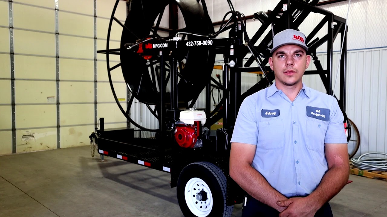 What all can our MDPR3-400 spooling trailer do? - YouTube