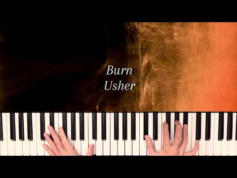 Usher - Burn | Piano Cover