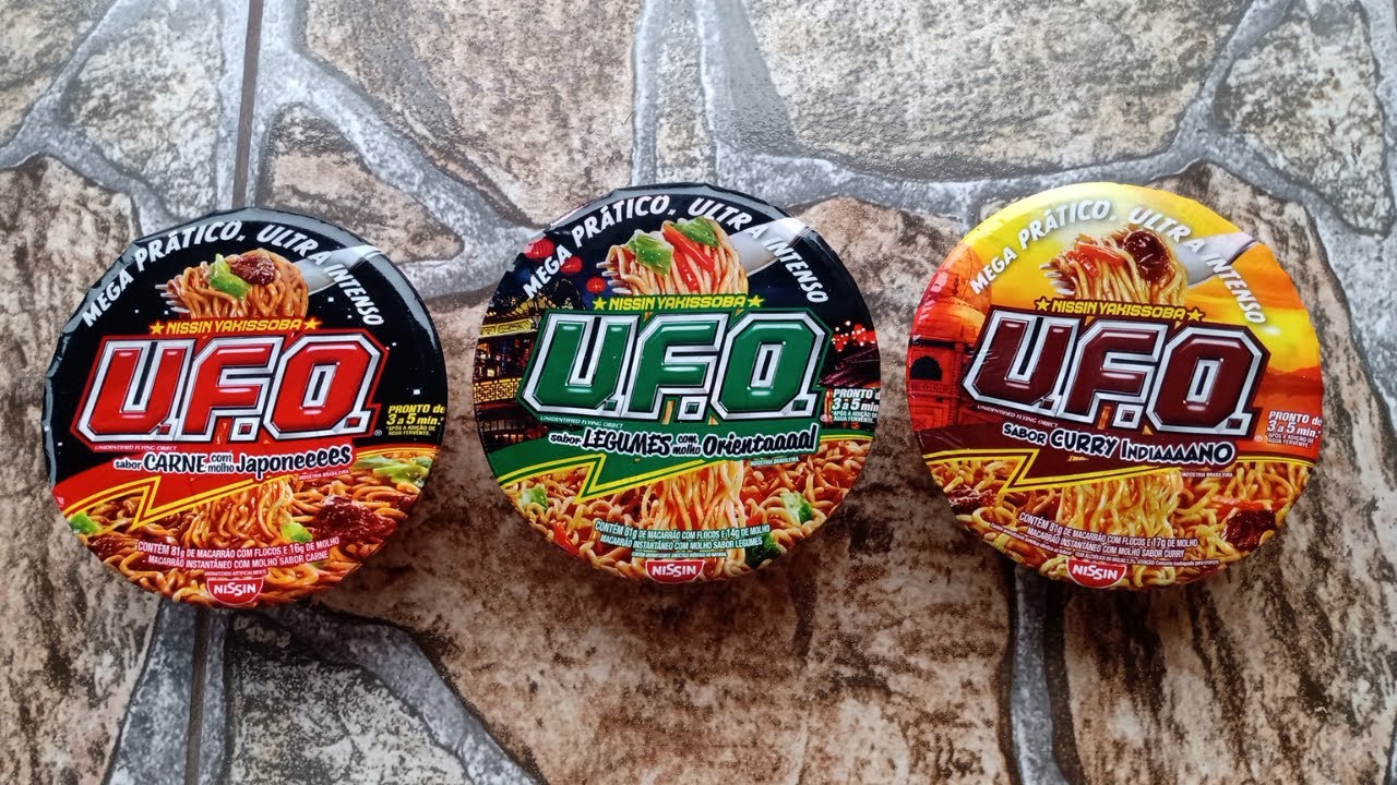 LANÇAMENTO NISSIN MIOJO YAKISSOBA UFO - YouTube