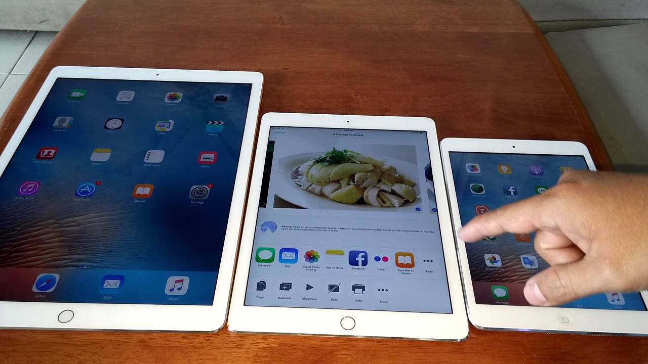 How to Air Drop Photos iPad to iPad. iPad to iPhone. - YouTube