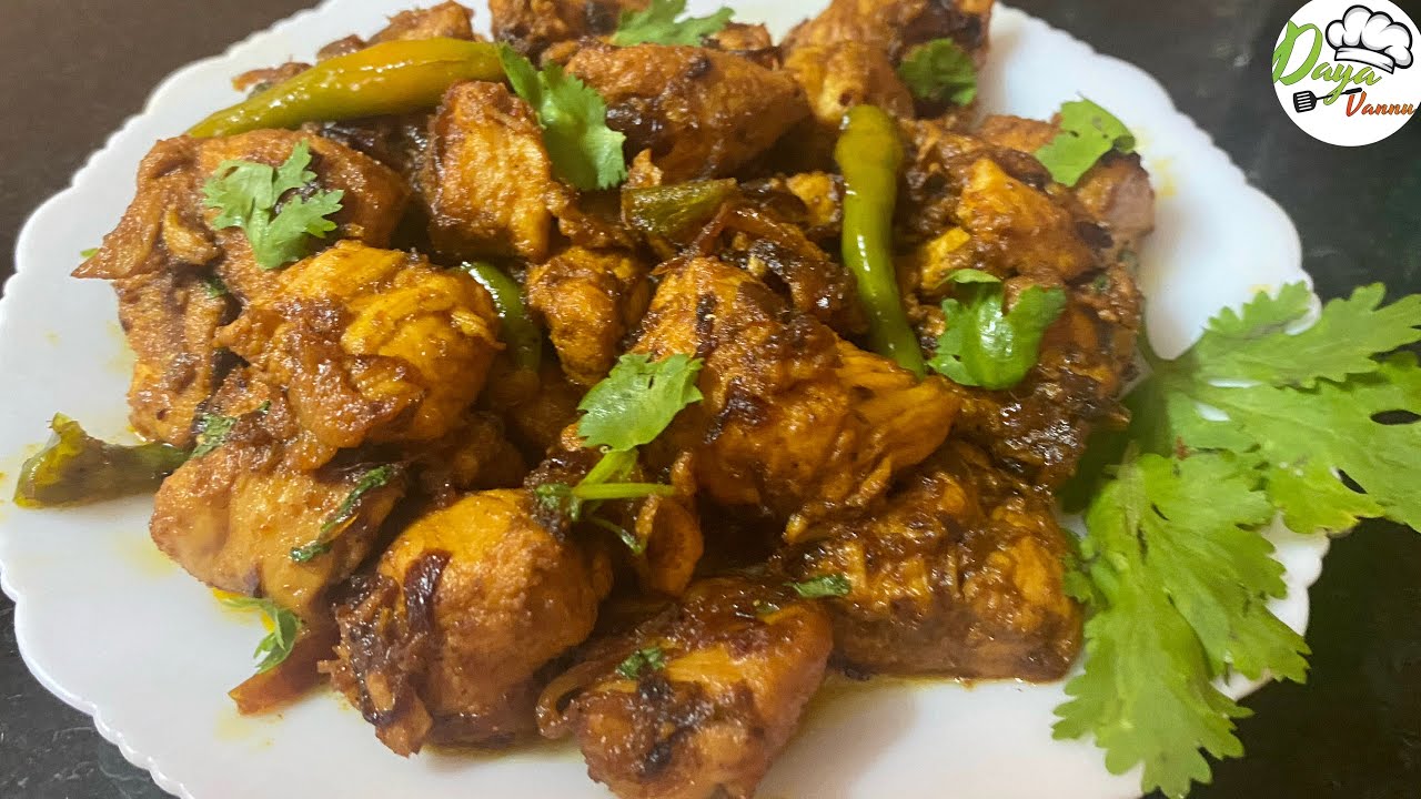 Masala Chicken Fry Recipe in Tamil|Masala Chicken Recipe|Chicken Fry ...