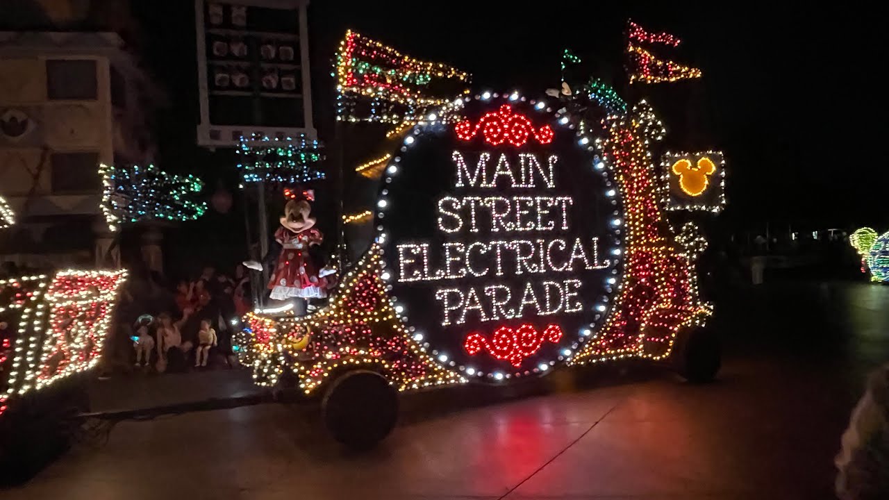 Main Street Electrical Parade 50th Anniversary Complete Experience POV ...