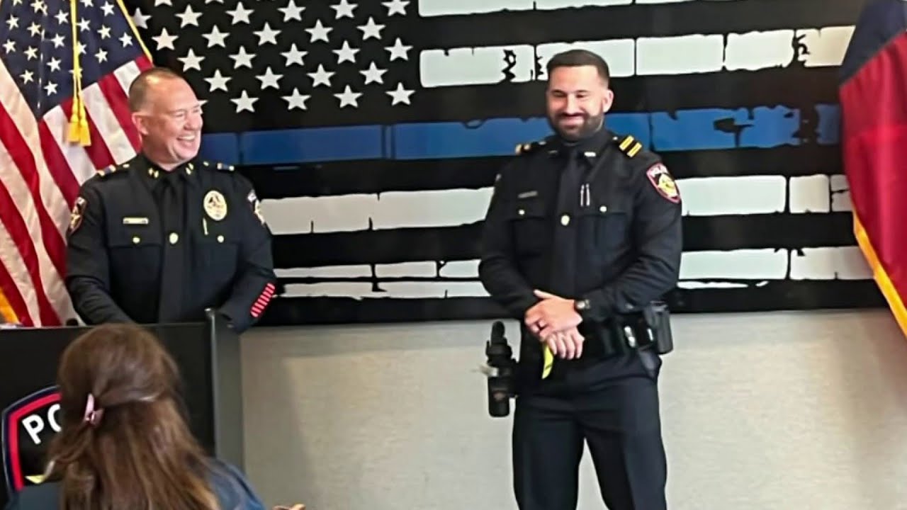 Family and friends gather on Tuesday to remember officer Cooper Dawson ...