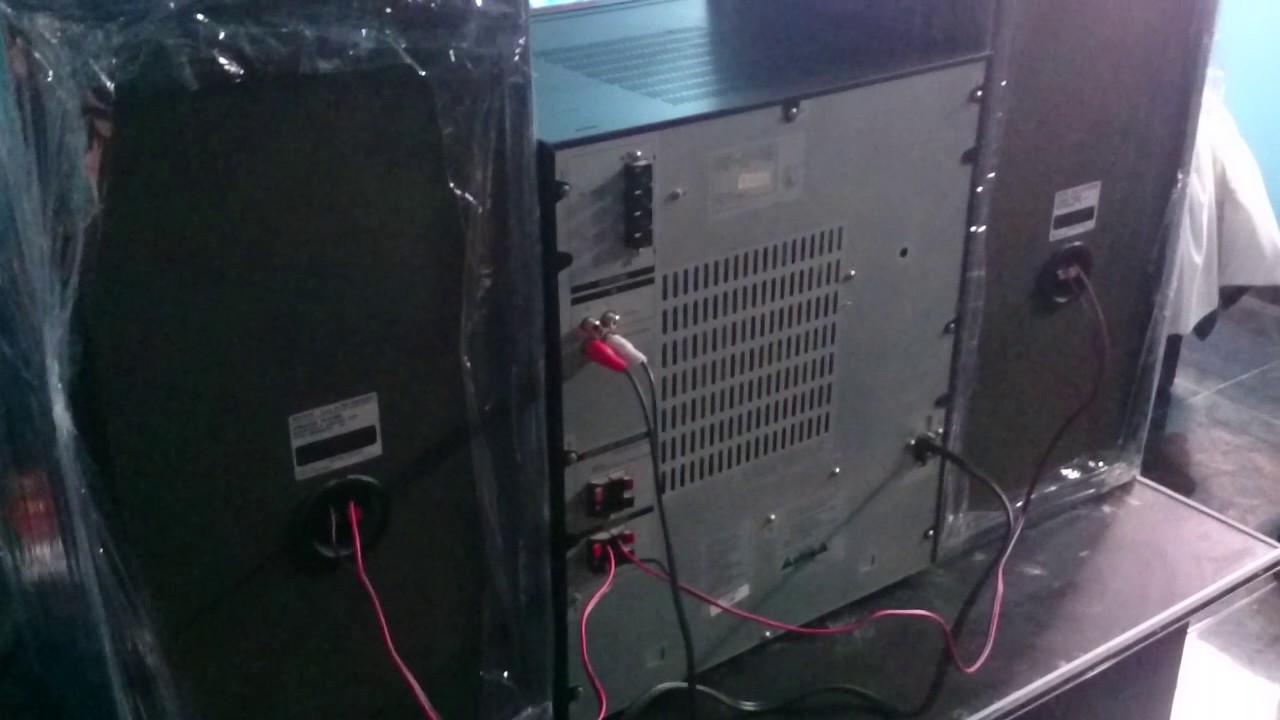 Sony LBT-D590 - YouTube
