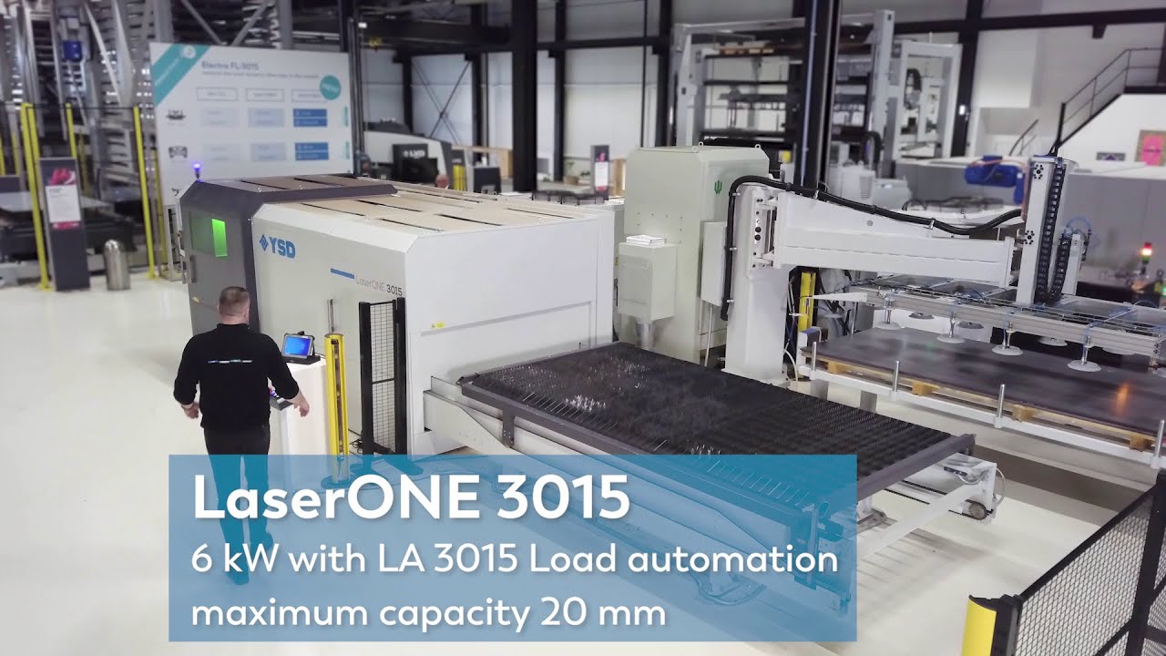 LVD LaserONE: the affordable top-quality fiber laser cutting machine ...