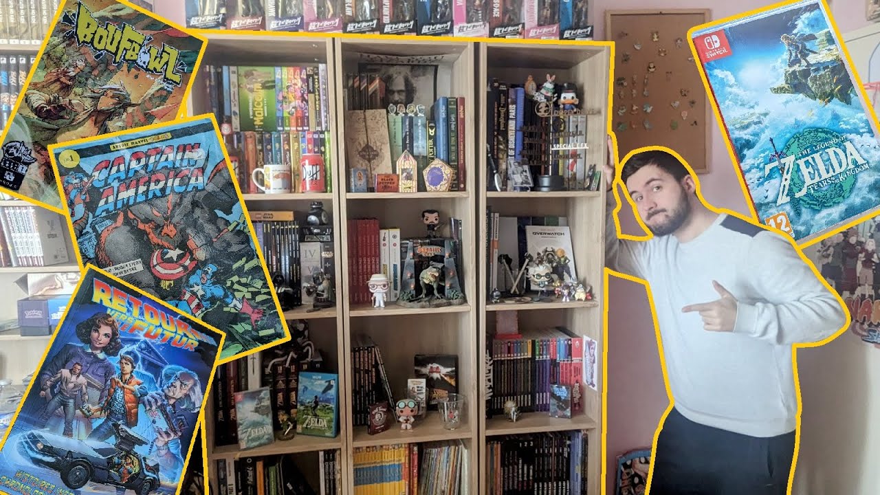 MA COLLECTION DE BD/DVD/COMICS - YouTube