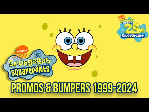 Spongebob Squarepants Nickelodeon Promos & Bumpers 1999-2024