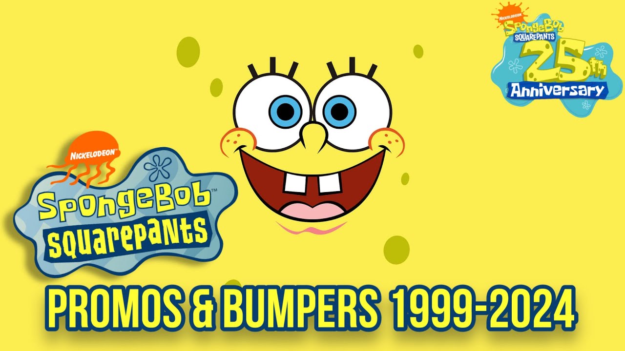 Spongebob Squarepants Nickelodeon Promos & Bumpers 1999-2024 - YouTube