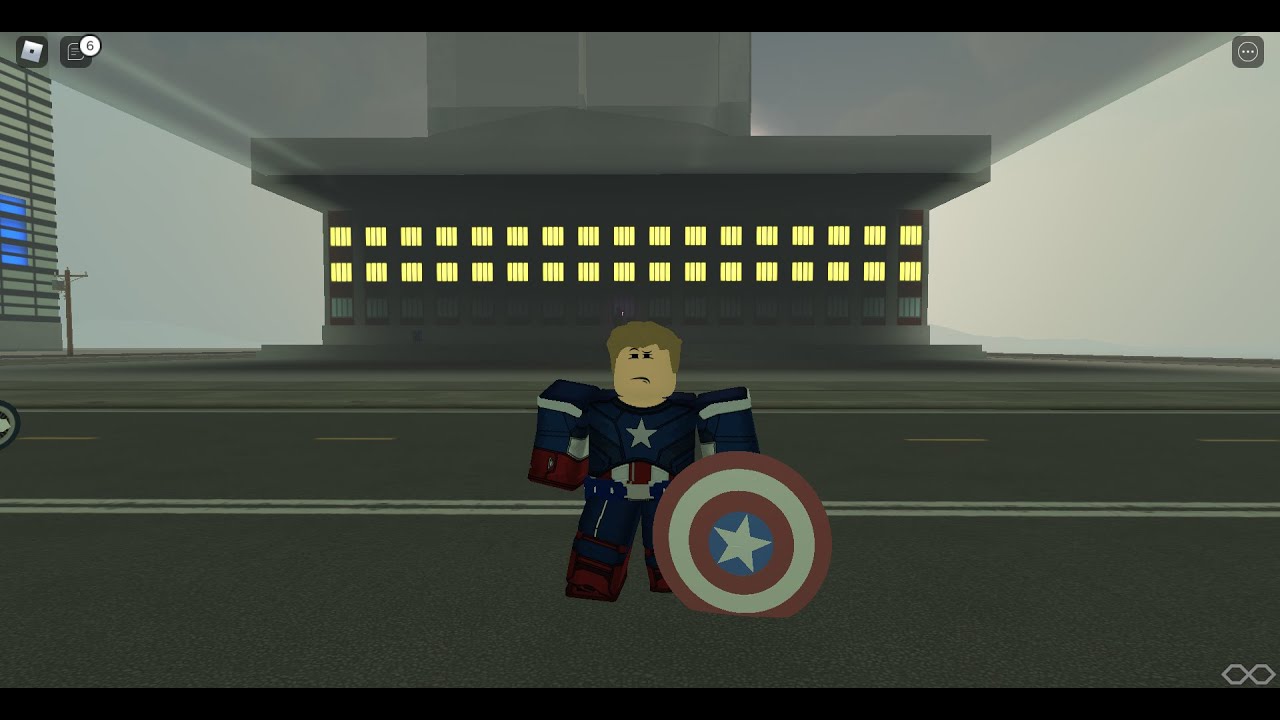 Captain America Gameplay!!!!!(Roblox:Avenge) - YouTube