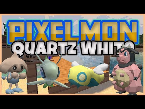 Pixelmon Quartz White Adventure Map Second Update Video! - YouTube