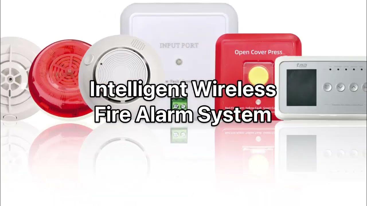 Intelligent Wireless Fire Alarm System Wireless Smoke Detector Testing ...