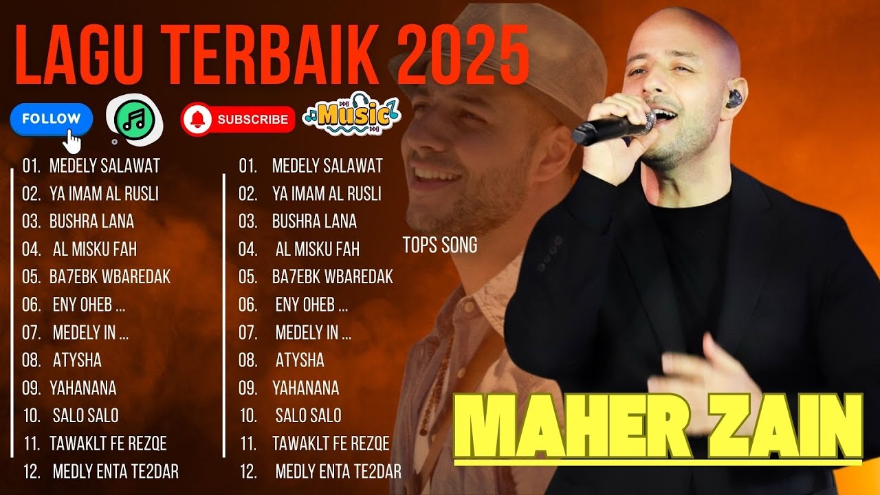 Spesial Maher Zain Album 2025 Maher Zain Lagu Terbaik 2025 - Top 100 Playlist Lagu Islam - YouTube