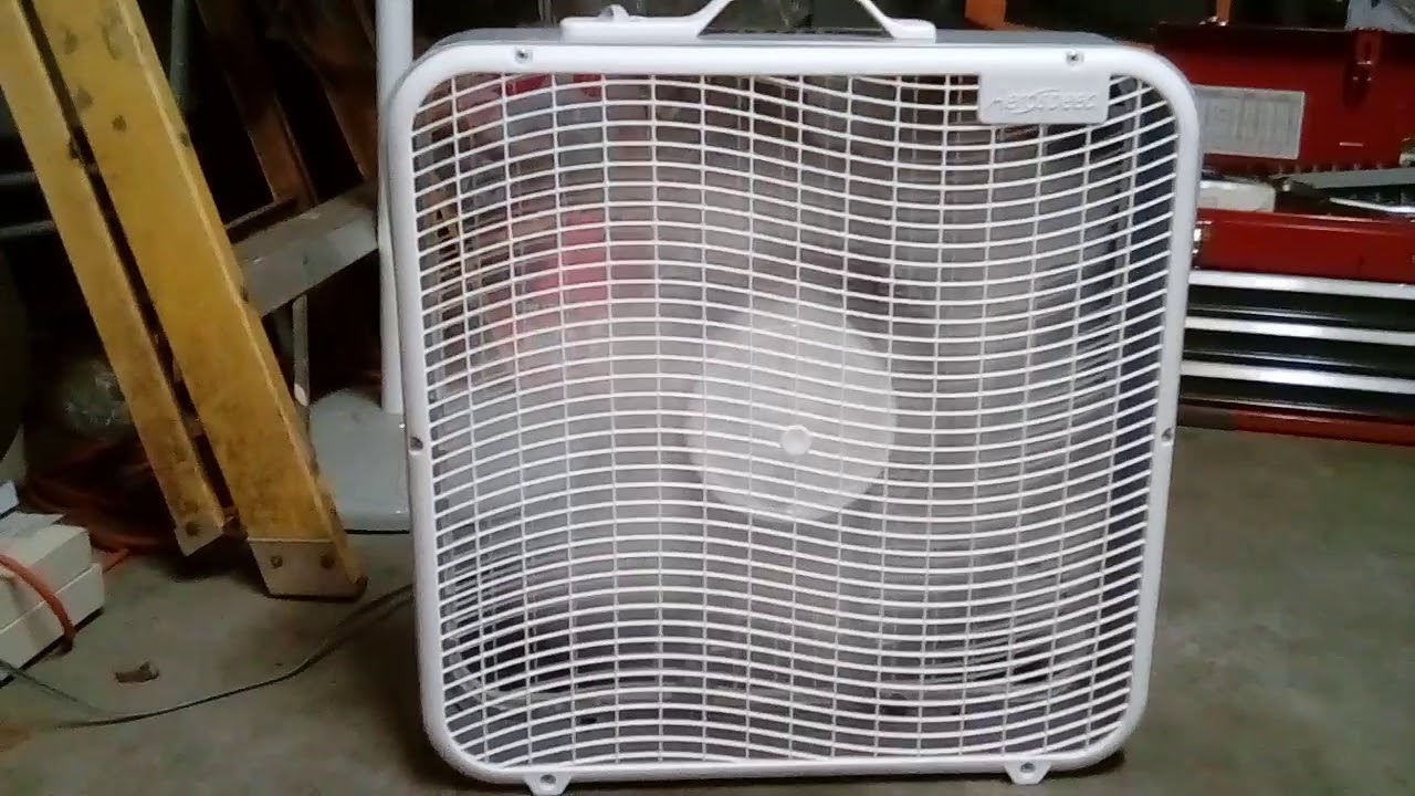 AeroSpeed Box Fan - YouTube