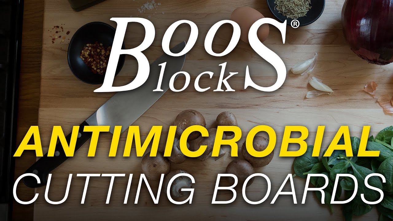 Antimicrobial Boos Block Maple Cutting Boards - YouTube
