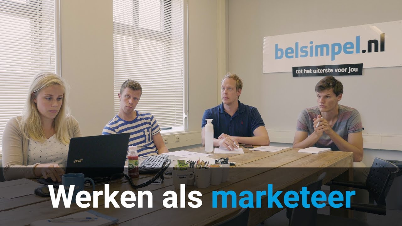 Werken als Marketeer bij Belsimpel.nl - YouTube