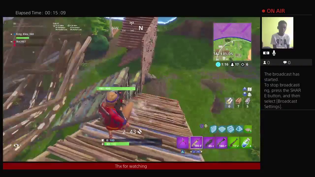 Fortnite 1 v 1 with friend - YouTube
