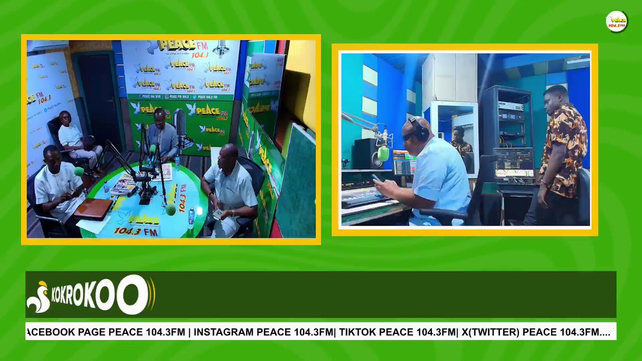 Kokrokoo Discussion Segment On Peace 104.3 FM (09/02/2026) - YouTube