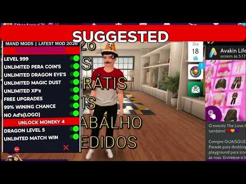 LATEST AVAKIN LIFE MOD MENU LINK MEDIAFIRE 2026 MOD APK Unlimited Money Latest V