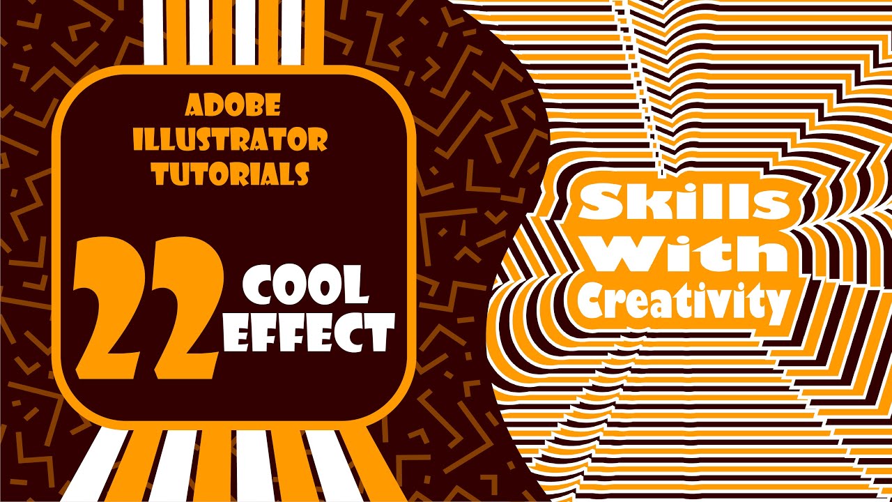 Adobe illustrator tutorials | 22 - Cool Effect - YouTube