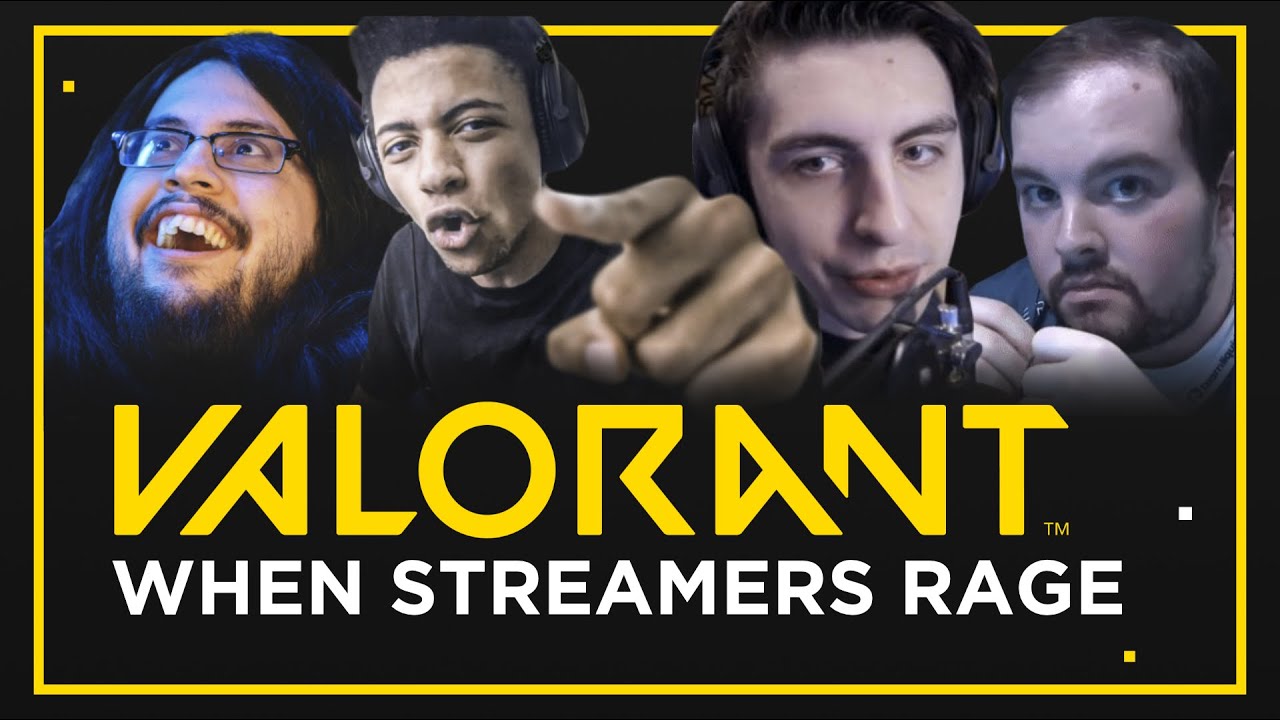 When Streamers RAGE in Valorant - YouTube