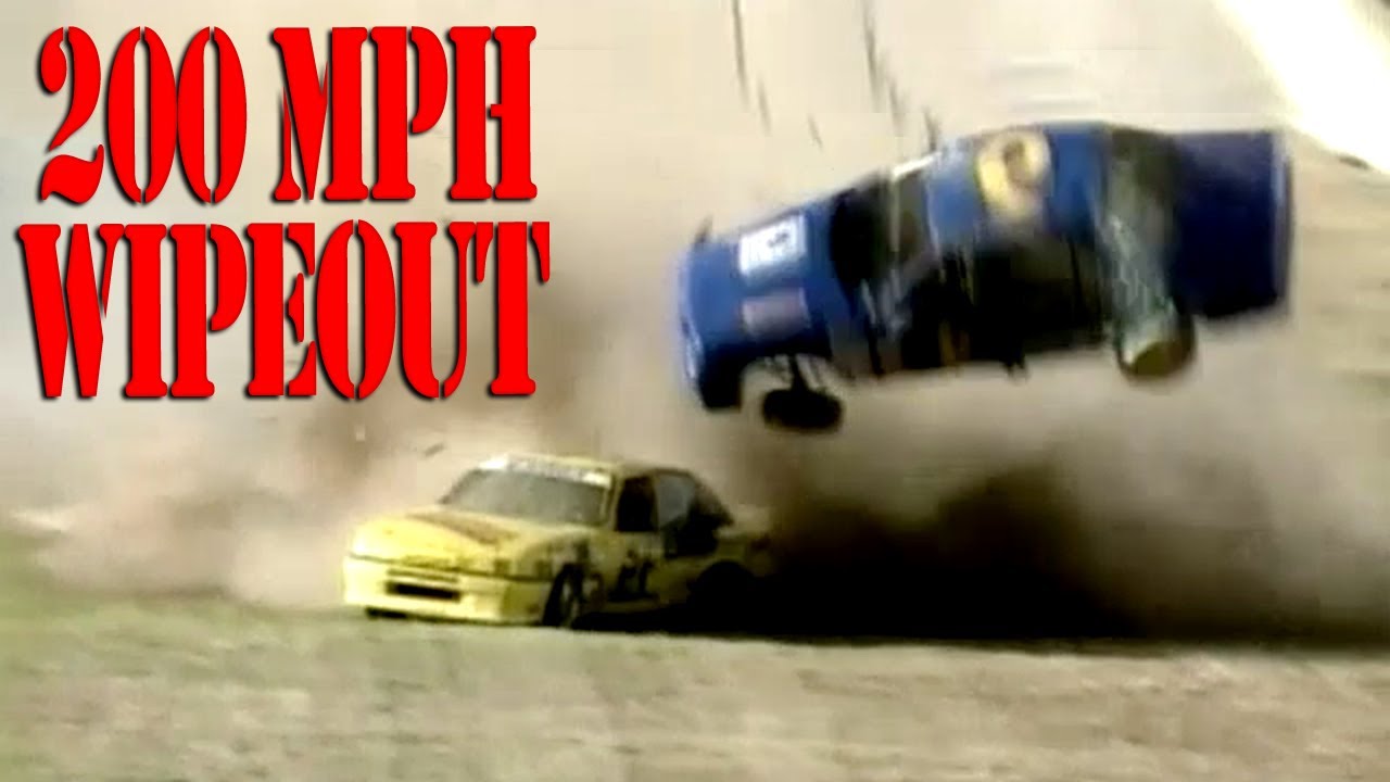 TRAPPED RACER CARTWHEELS AT 120 MILES PER HOUR! - YouTube