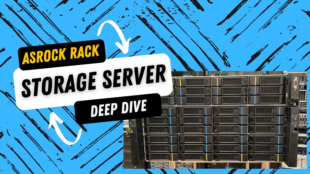 ASRock Rack Storage Servers Offer Storage and CPU Flexibility - YouTube