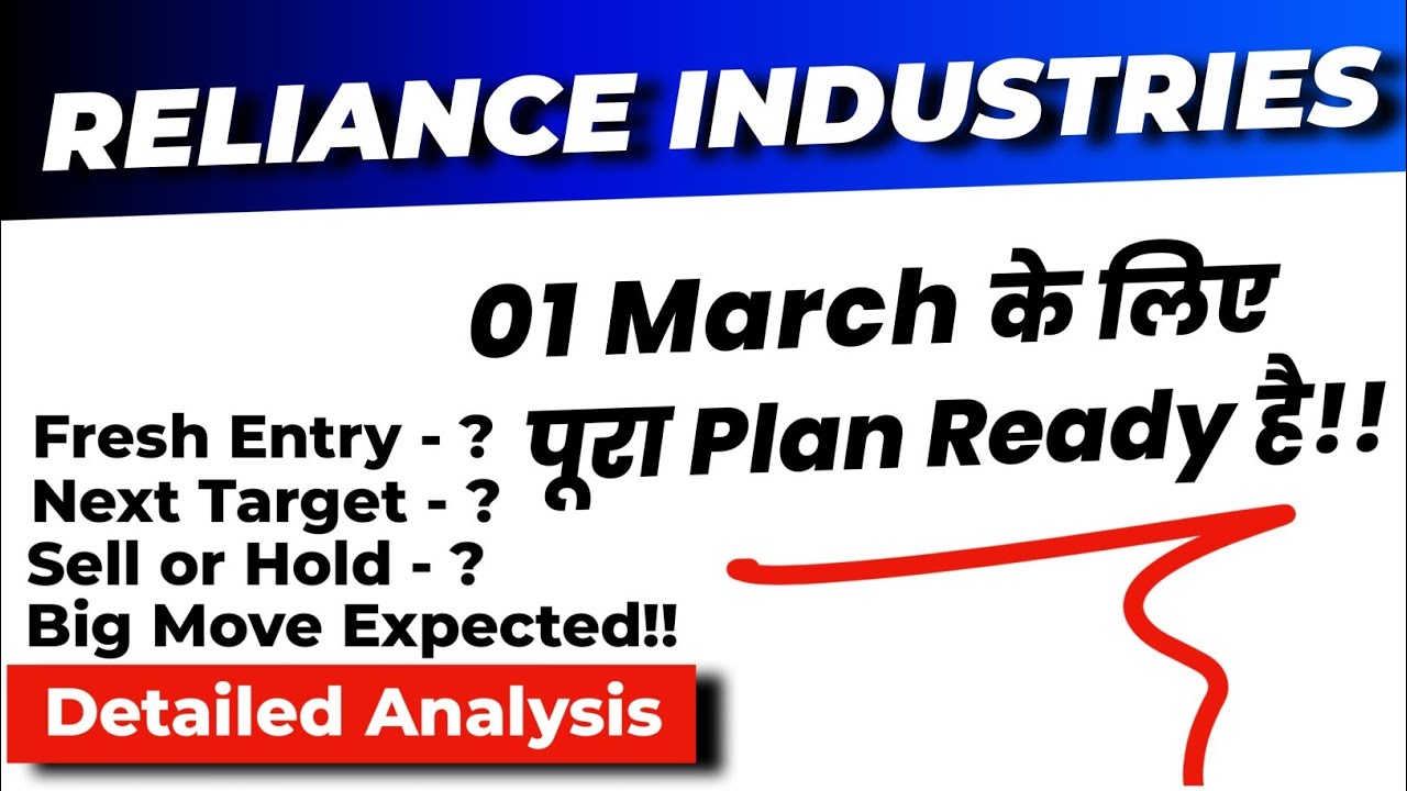 RELIANCE Industries Share Detailed Analysis || Reliance Industries ...