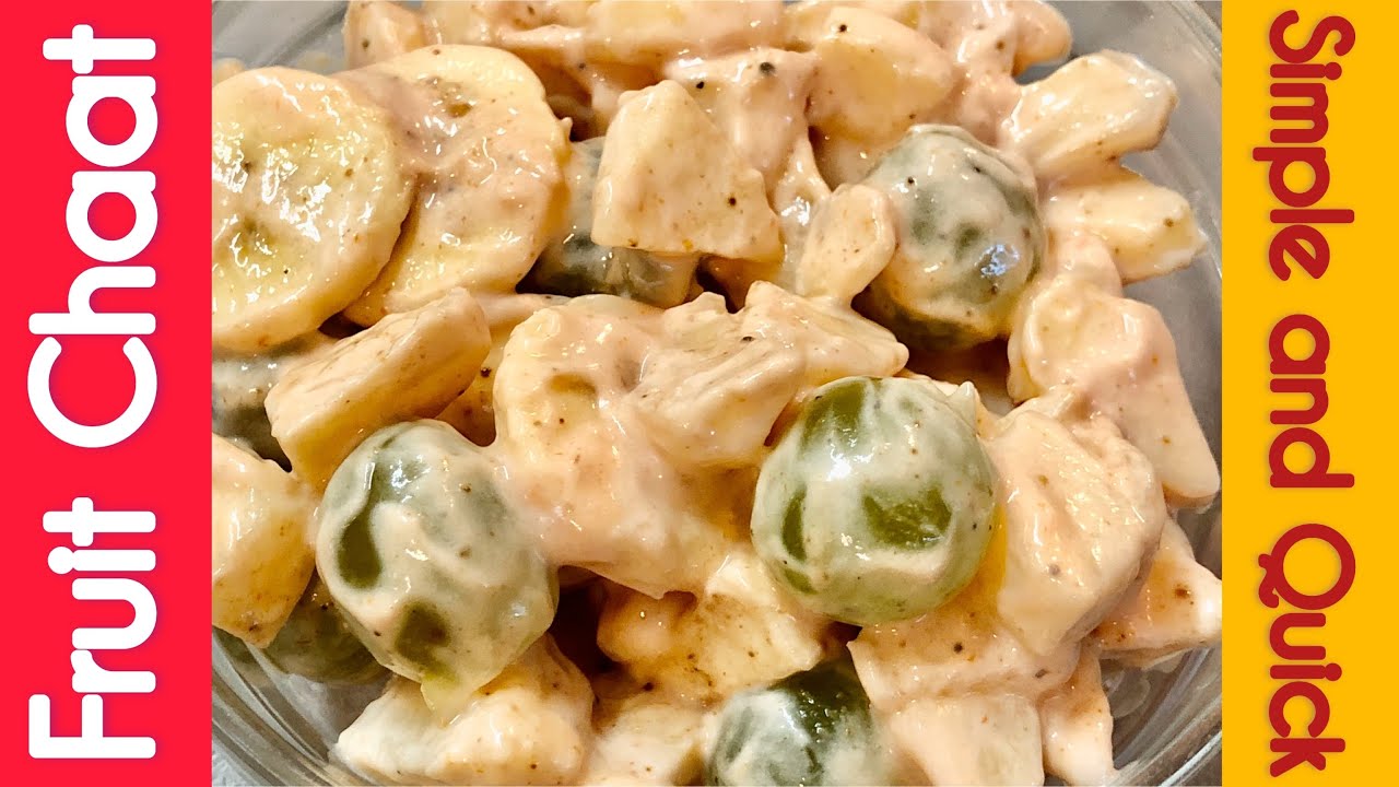 Fruit Chaat | Simple Fruit Chat Recipe | Ramadan Recipes - YouTube