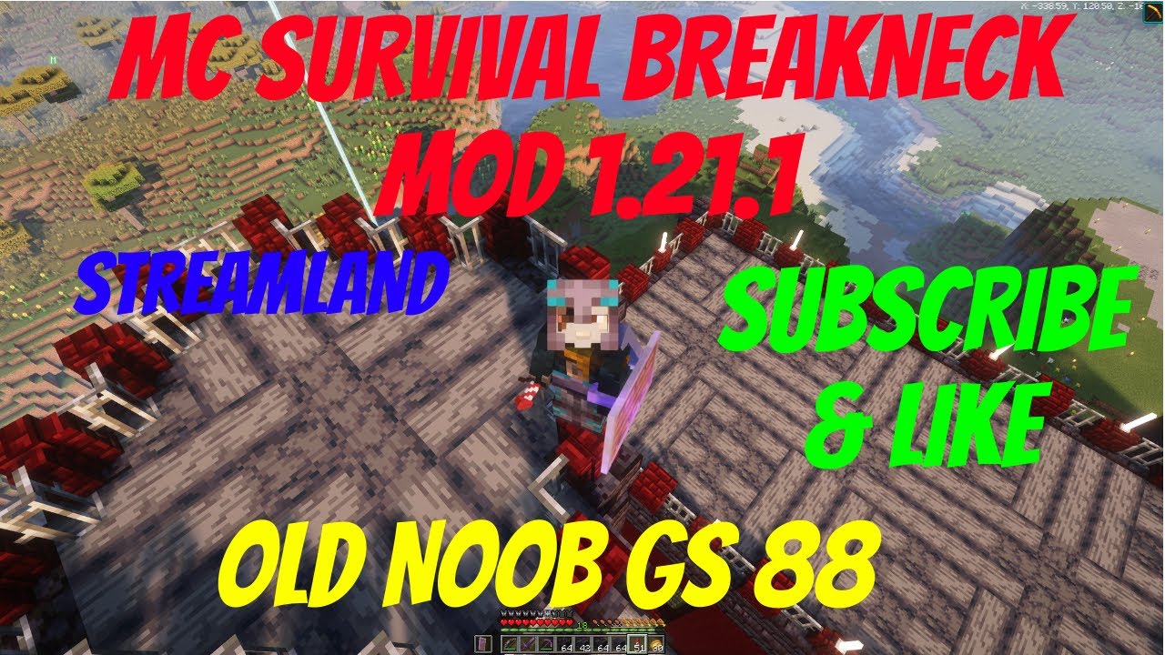 Breakneck Optimized Mod - Minecraft Survival 1.21.1 (No Commentary) - YouTube