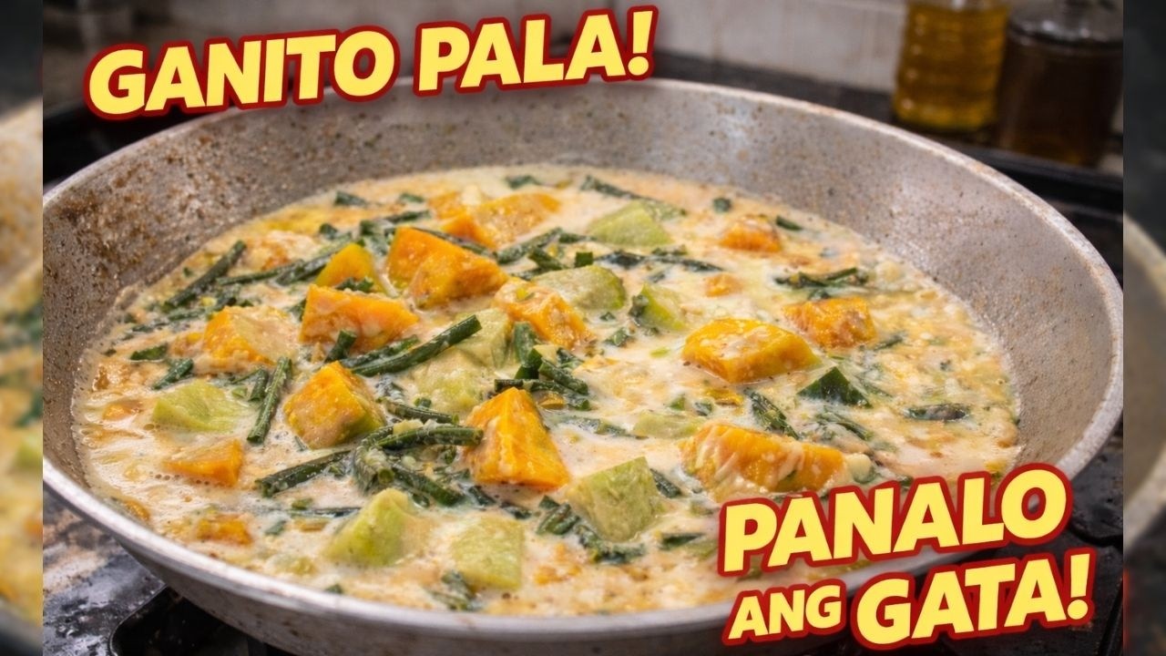 Ginataang Kalabasa Recipe | Kumpleto sa Gulay at Malasa ang Gata - YouTube