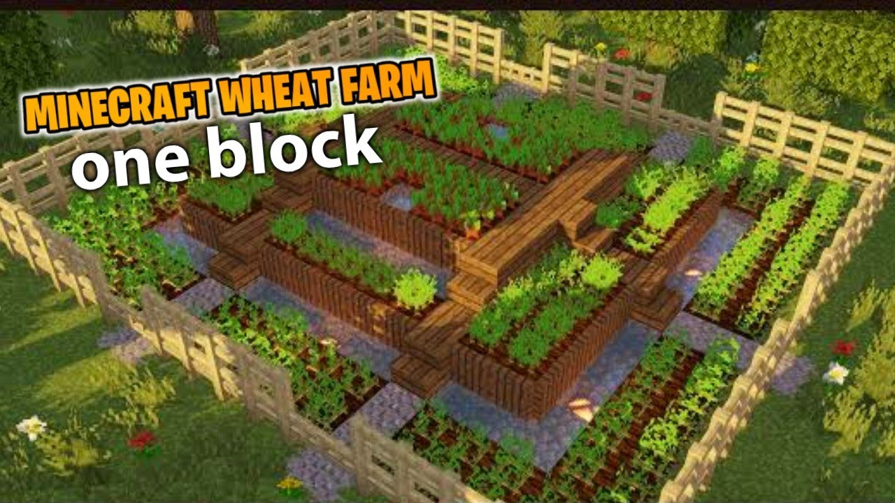 MINECRAFT I MADE A MEDIUM FARM MINECRAFT ONE'BLOCK SURVIVAL SERIES PART ...