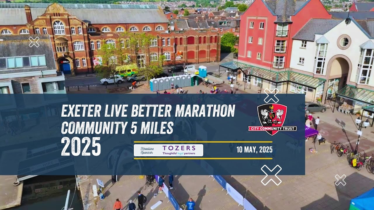 The Exeter Live Better Marathon 2025 - YouTube