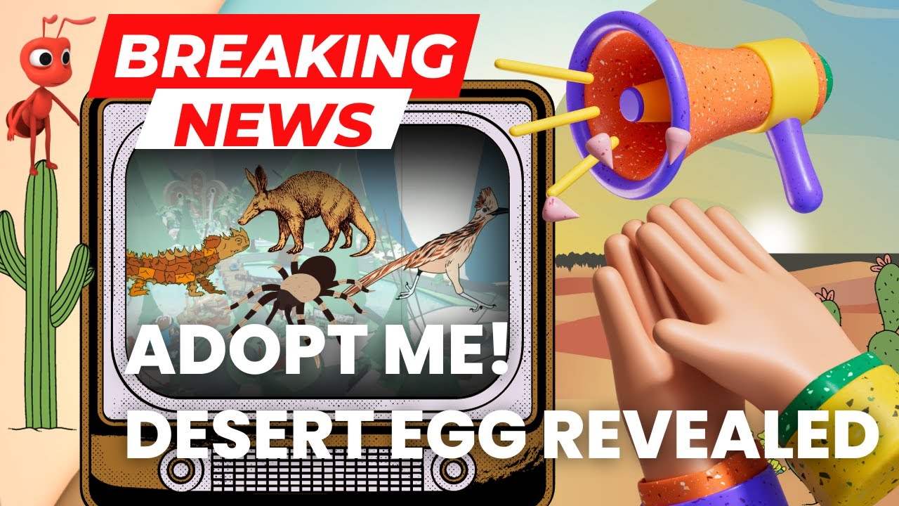 🥚NEW DESERT EGG CONFIRMED! 🌵Desert Pets Update - Adopt Me Roblox # ...
